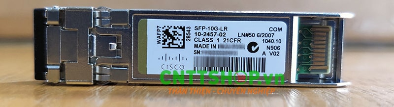Module quang Cisco SFP-10G-LR SFP+ SMF 1310 nm LC duplex 10km